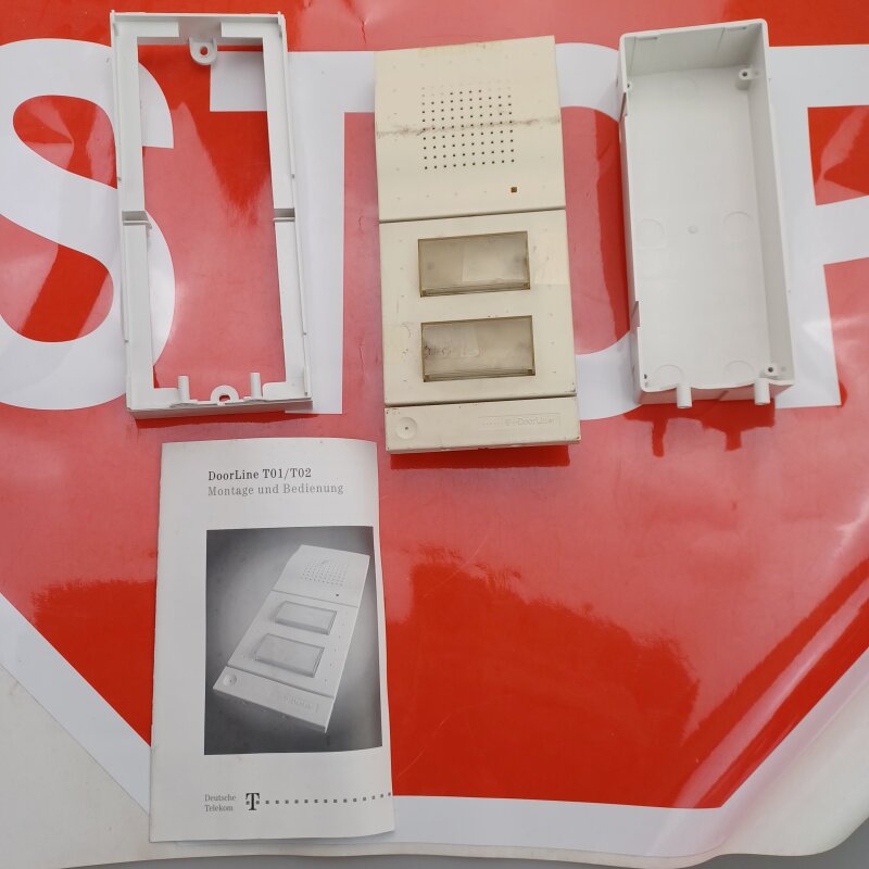 Doorline T02 TFEnur Gerät mit Rahmen, 99,00